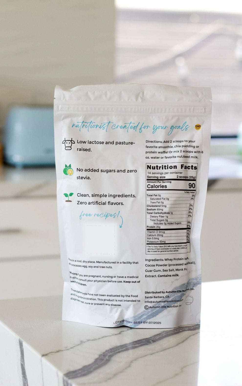 Chocolate Whey Protein Powder – Autumn Elle Nutrition